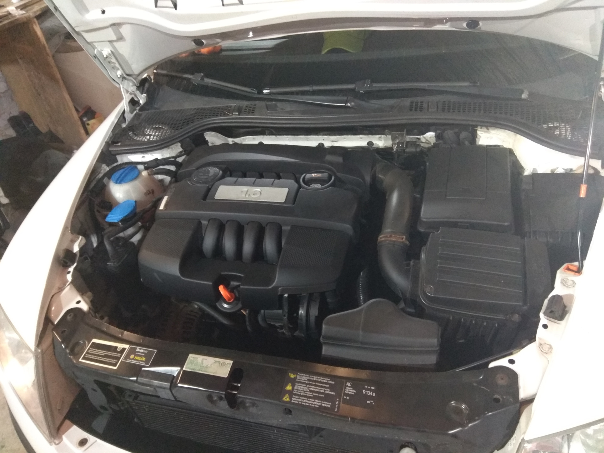 Замена масла и всех фильтров — Skoda Octavia A5 Mk2, 1,6 л, 2007 года ...