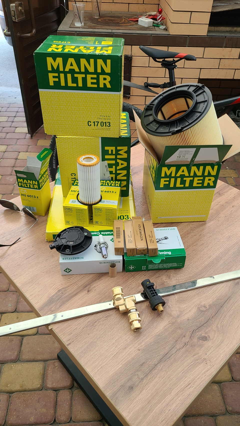 C17013 Воздушный фильтр MANN FILTER | Запчасти на DRIVE2