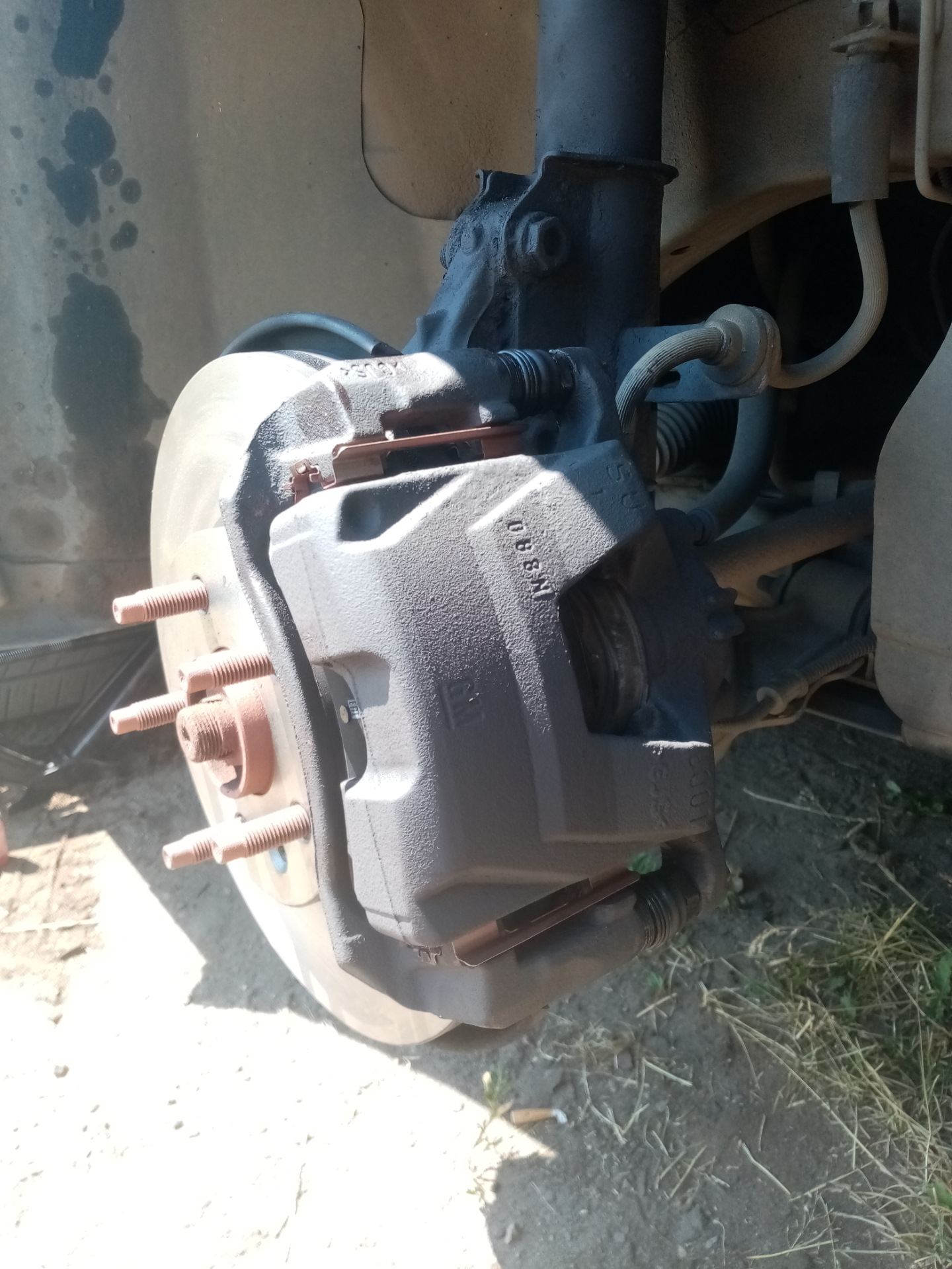 Замена тормозных дисков и колодок Miles — Chevrolet Cruze (1G), 1,6 л ...