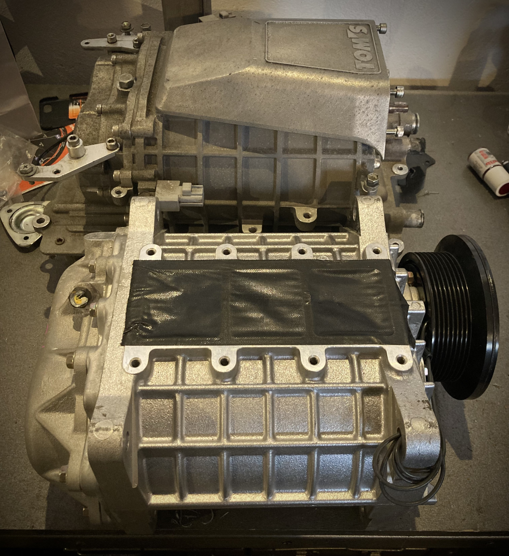 Подготовка к ремонту ogura clutch tx20m/ 3uz fe toms hyper compressor ...