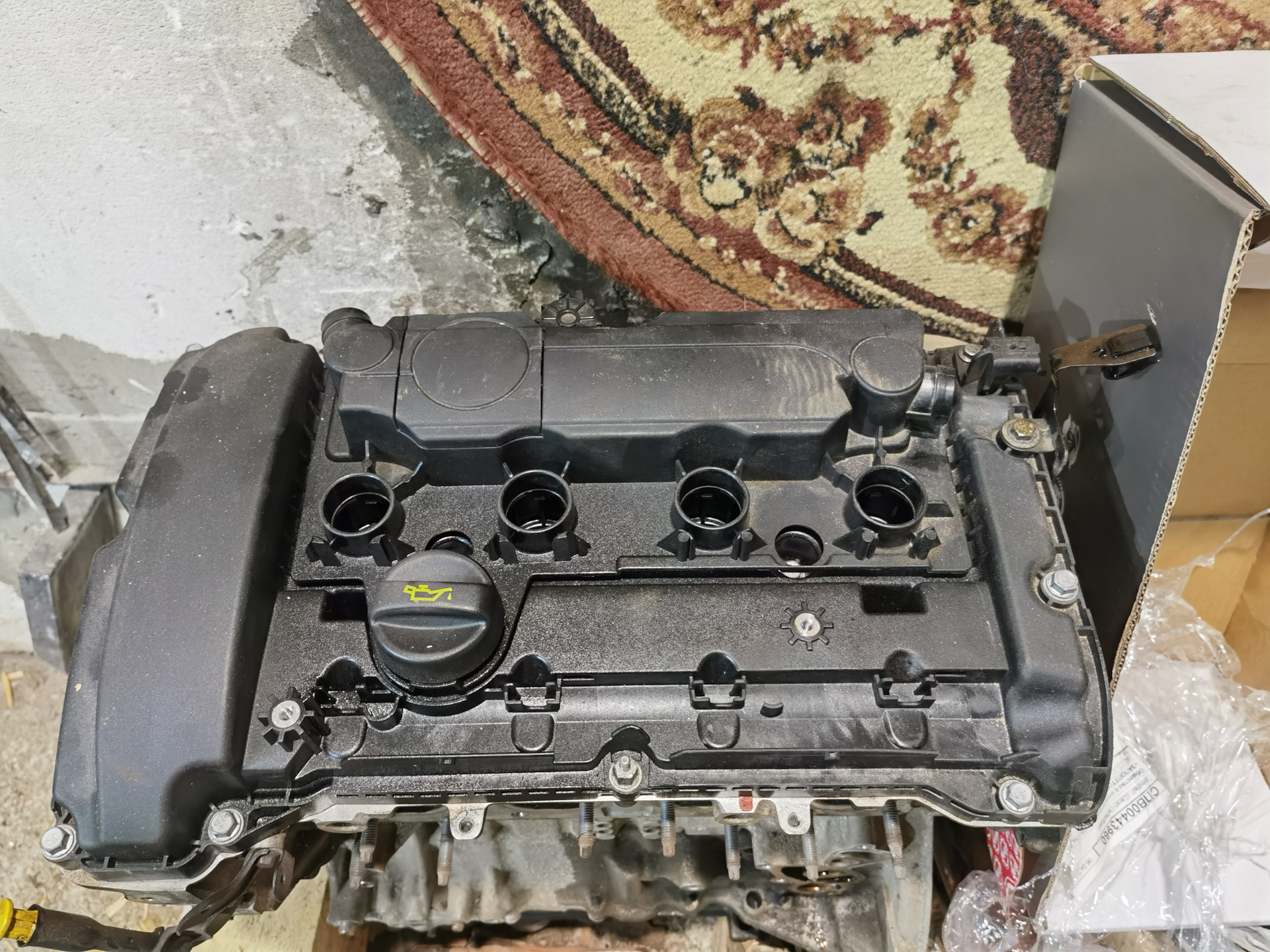 SWAP EP6 (ТО-9) — Peugeot 3008 (1G), 1,6 л, 2016 года | плановое ТО ...