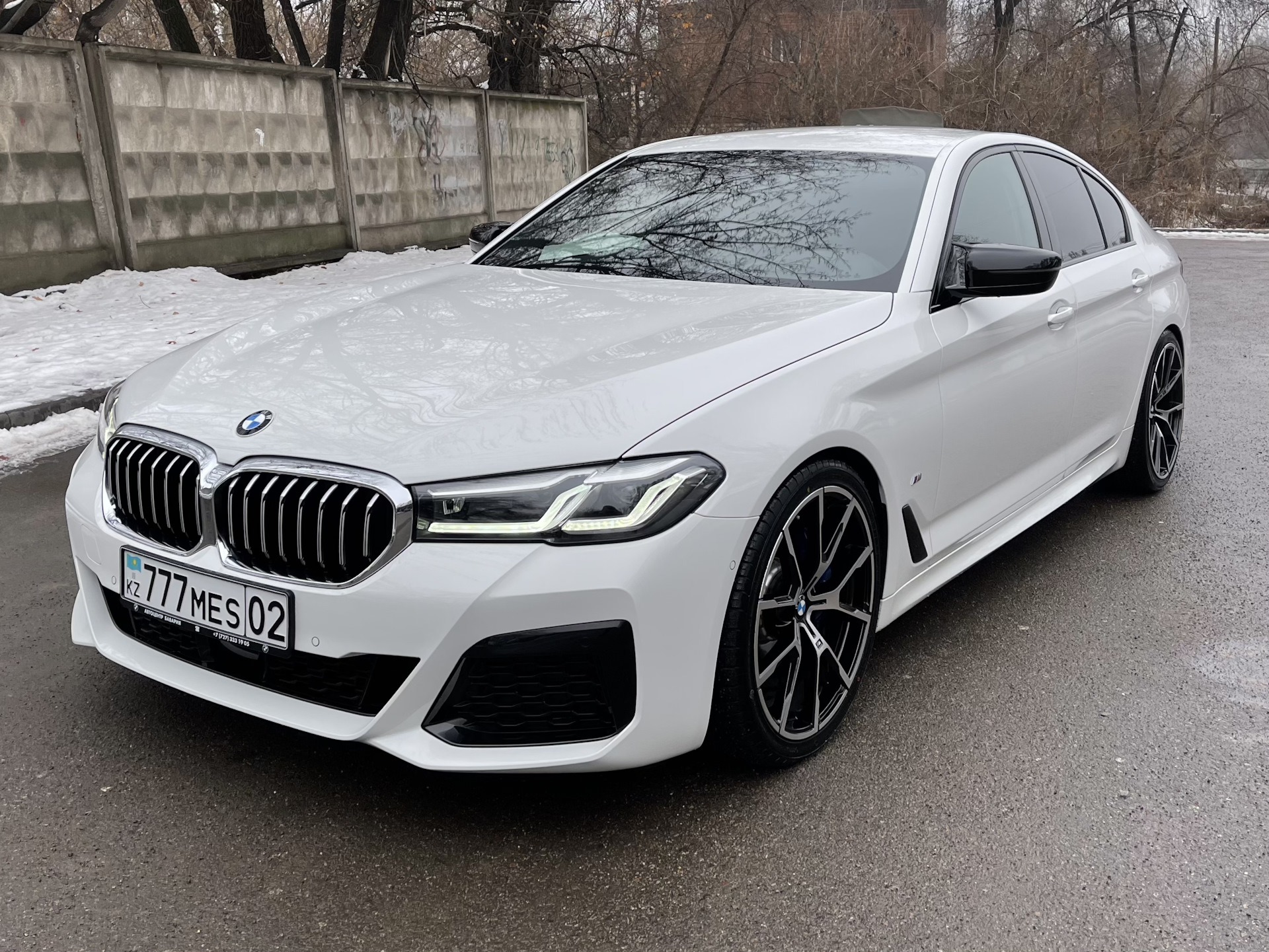 Замена пружин Eibach на H&R — BMW 5 series (G30), 2 л, 2020 года | другое | DRIVE2