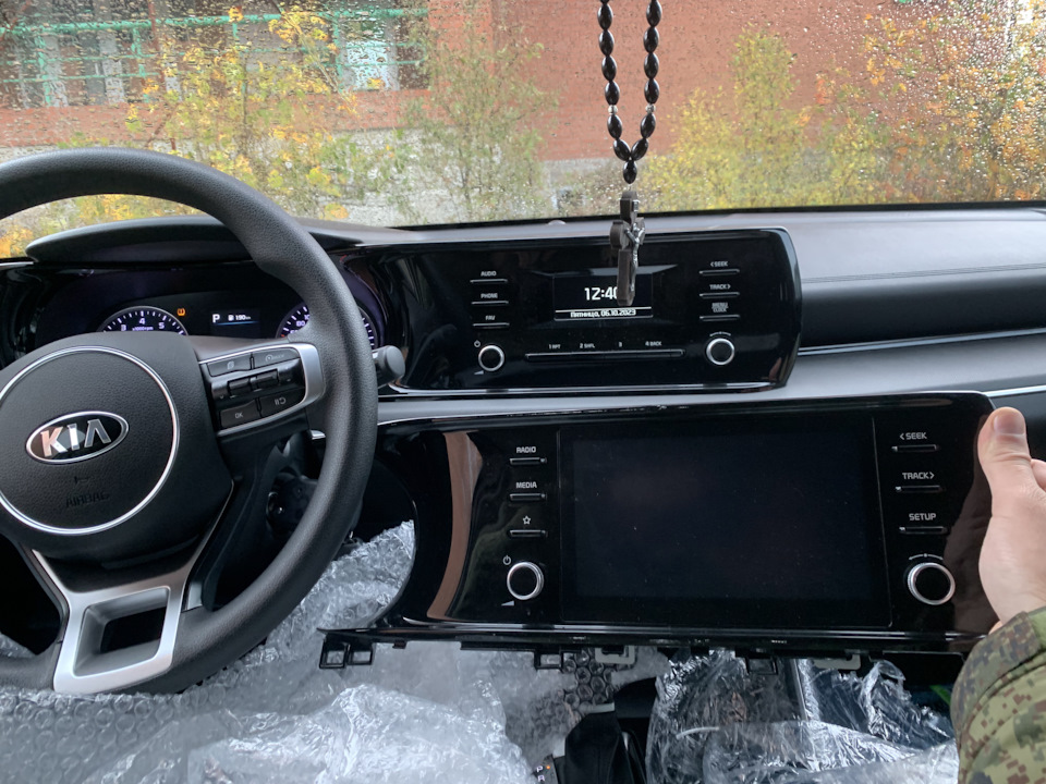 Замена магнитолы — KIA K5 (3G), 2 л, 2020 года | автозвук | DRIVE2