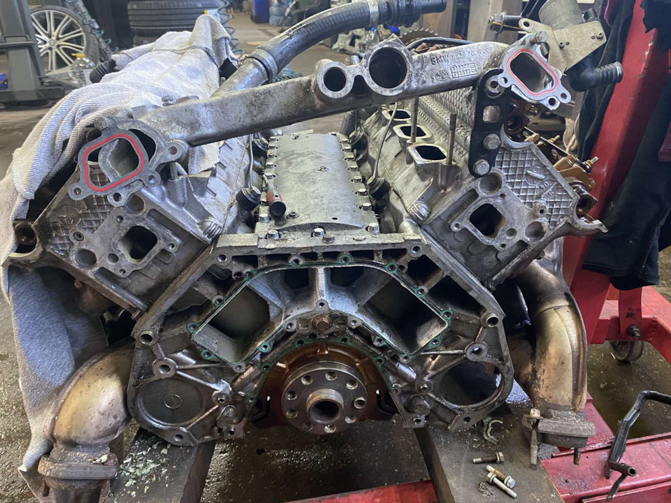 Большое ТО 250 000 км — BMW X5 (E53), 4,4 л, 2001 года | визит на ...