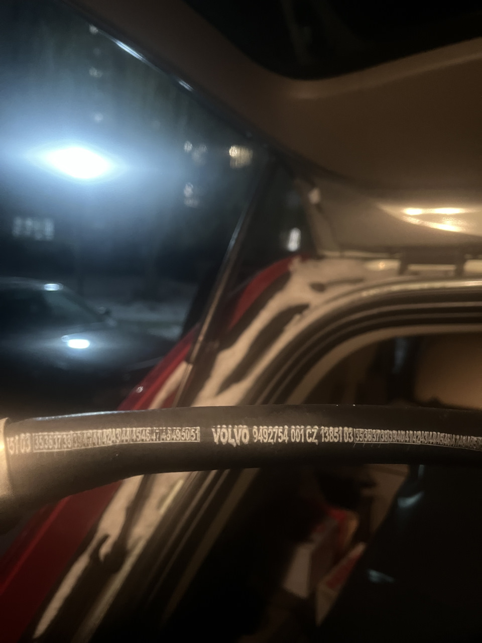 9492754 Шланг печки, впускной Volvo | Запчасти на DRIVE2