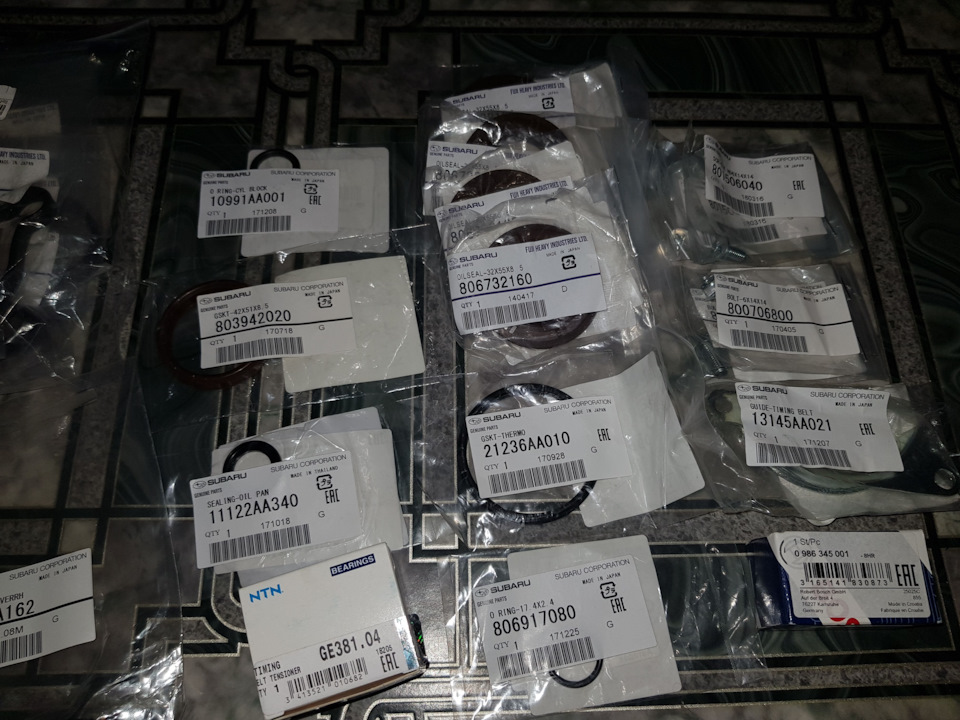 Небольшое ТО с сюрпризом… — Subaru Impreza WRX (GD/GG), 2 л, 2005 года ...