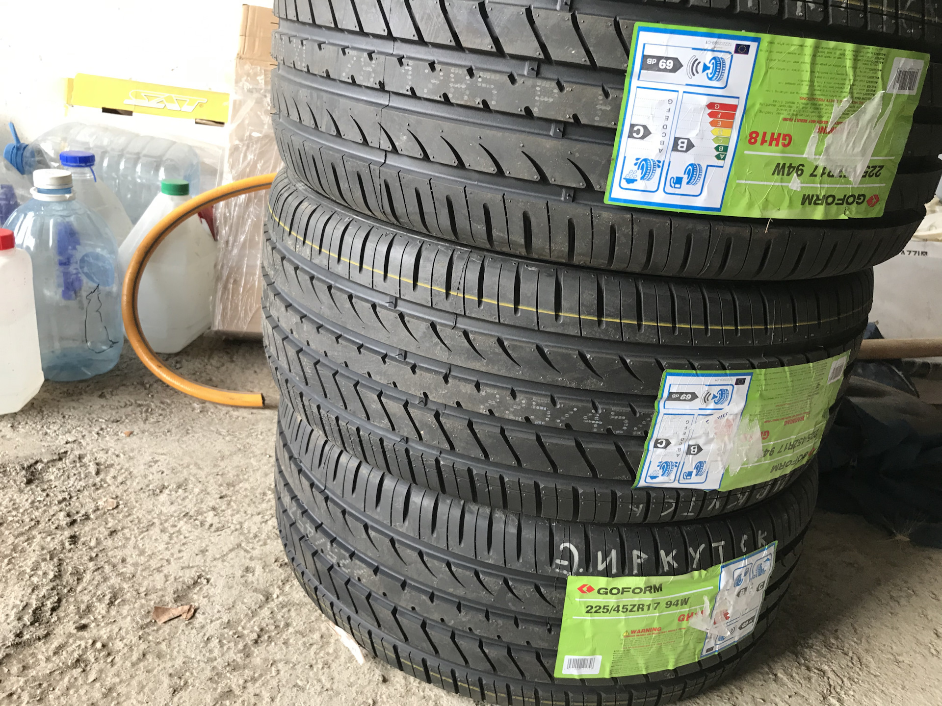Летняя резина. Goform 225/45/17 по технологии "Hankook) — Toyota ...