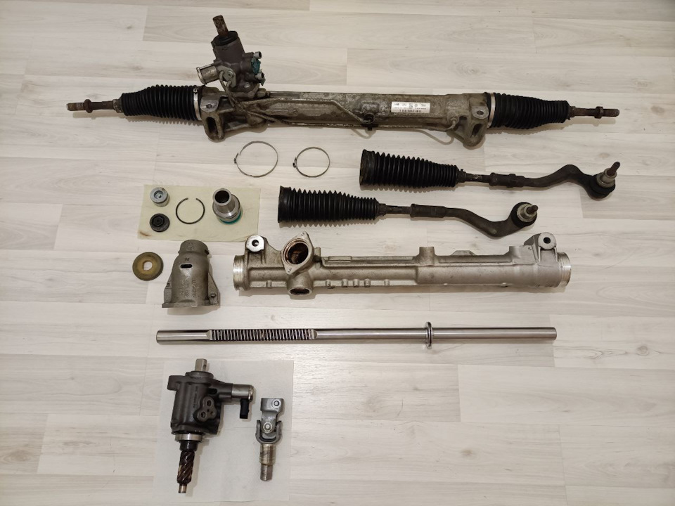 Отличия рулевых реек Audi A4 B8 и Audi Q5 8R. Большой пост. — Audi Q5 ...