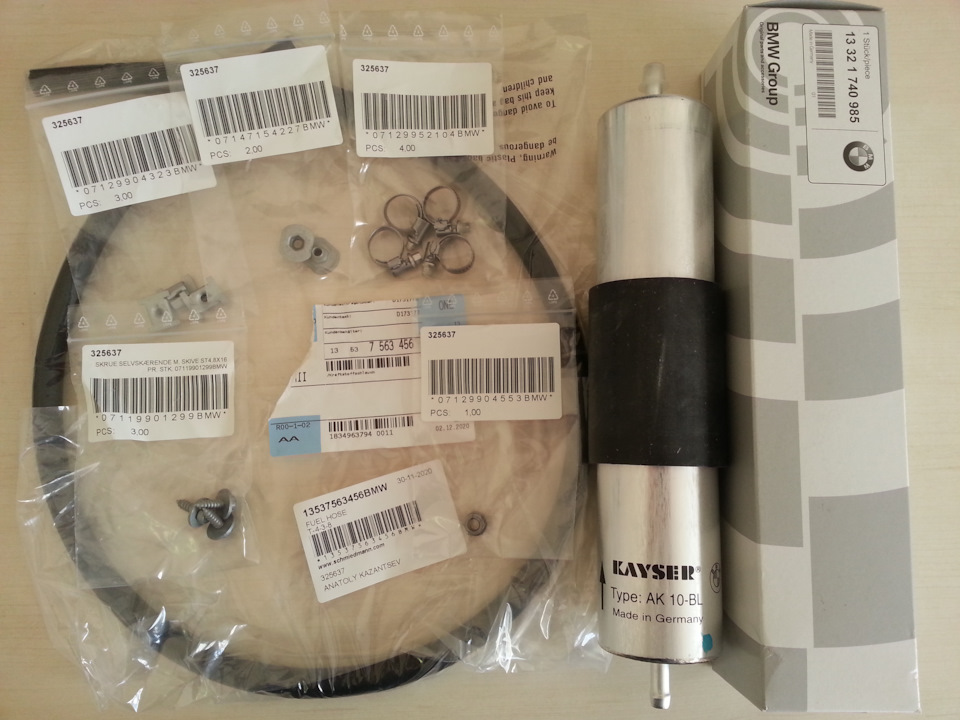 Будем менять топливный фильтр (мини-пост) — BMW 3 series Coupe (E46), 2 ...