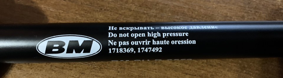 1747492 Амортизатор задней двери / Focus-III (5-ти дверный) 11~ Ford ...