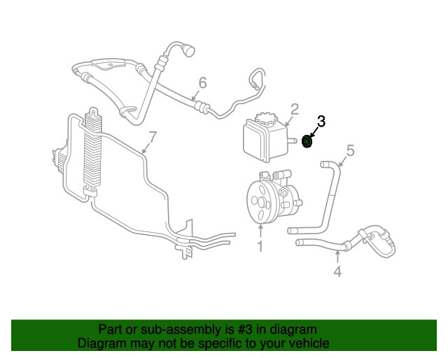 A0004661880 Прокладка уплотнительная бачка масл гур Mercedes | Запчасти ...