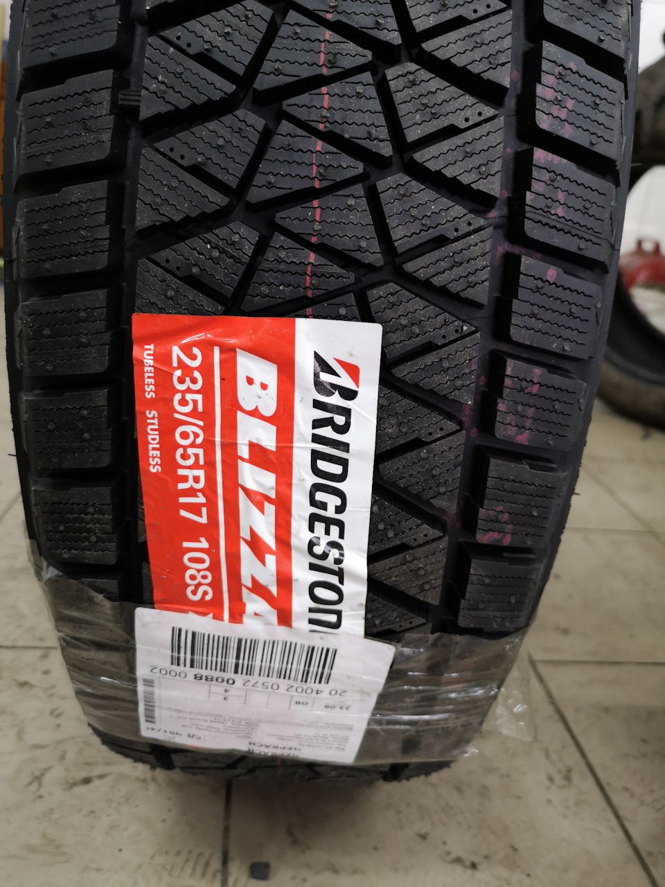 Зимняя резина Bridgestone Blizzak DM-V2 — KIA Sorento (3G), 3,3 л, 2017 ...