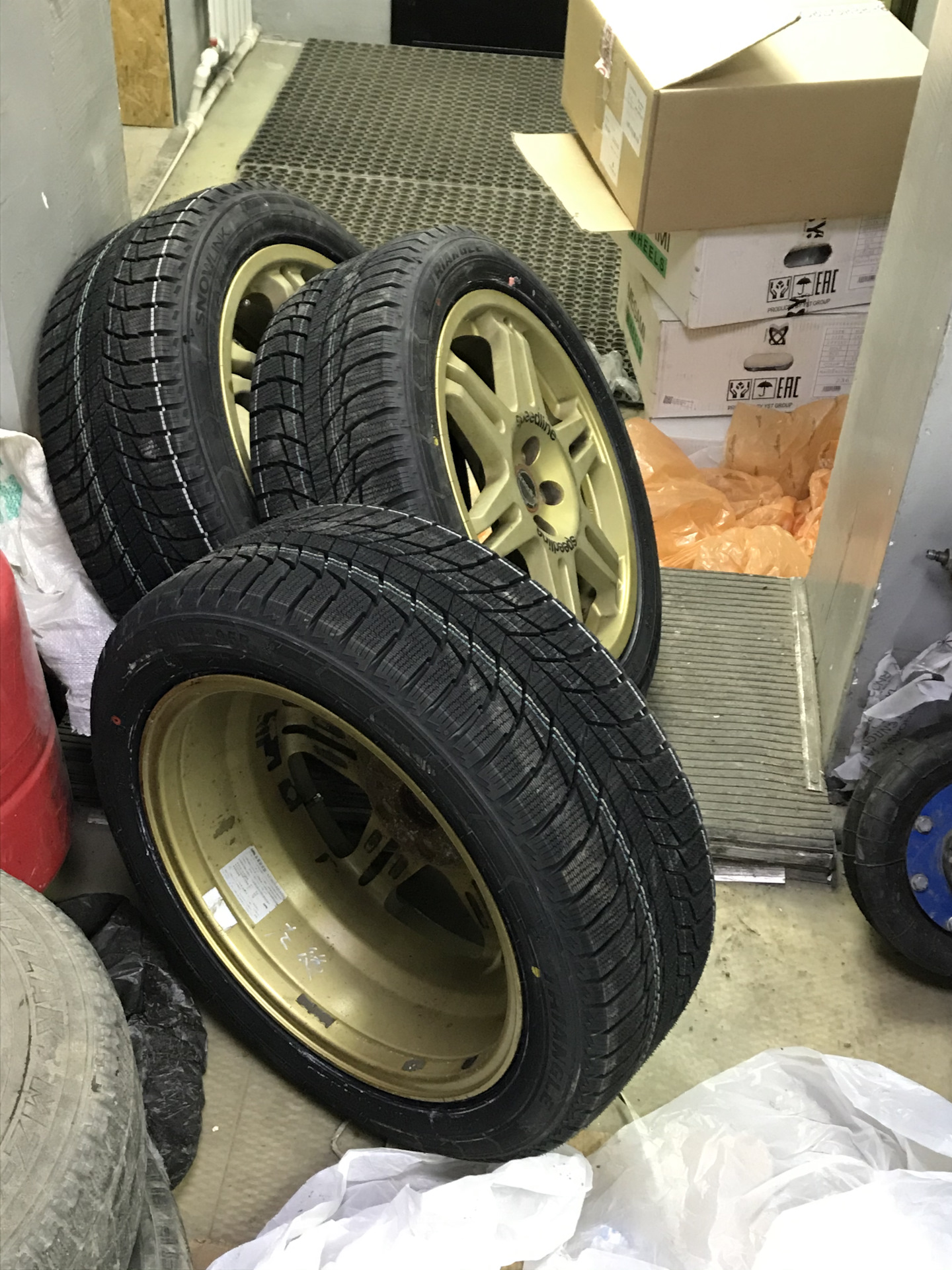 #59 Зимний комплект Speedline+Triangle — Subaru Legacy (BE/BH/BT), 2 л ...