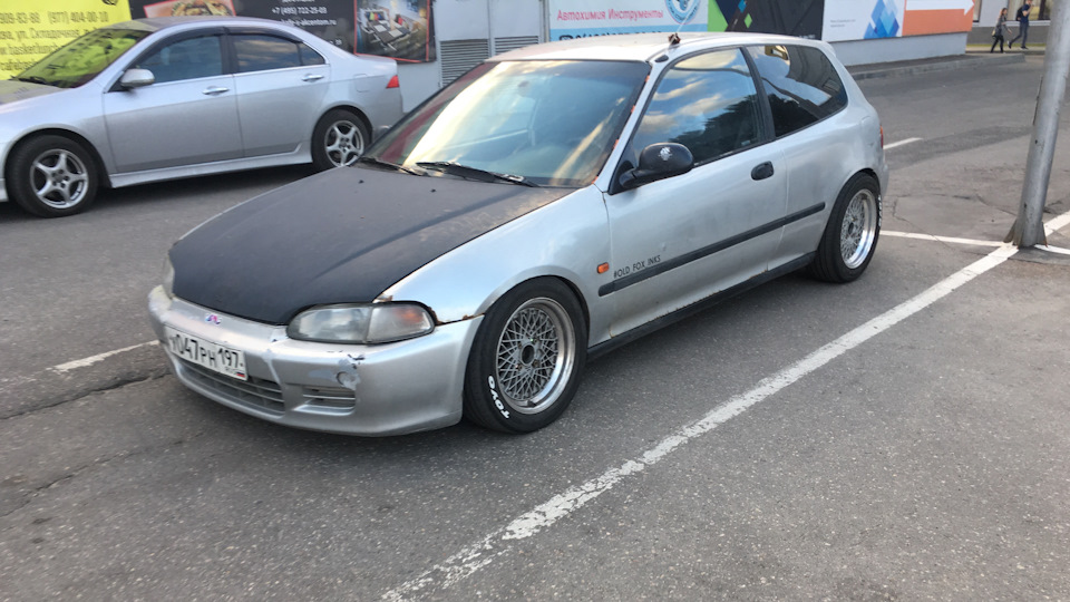 Honda Civic Hatchback (5G) 1.6 бензиновый 1993 | Eg5 B20B на DRIVE2