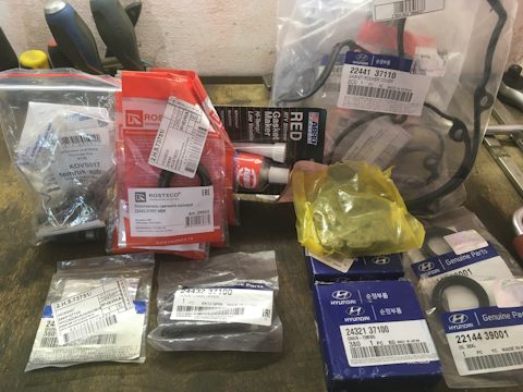 2214439001 Уплотнительное кольцо головки блока цилиндров KIA HYUNDAI ...