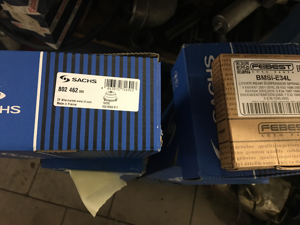 802462 Опора стойки амортизатора SACHS | Запчасти на DRIVE2