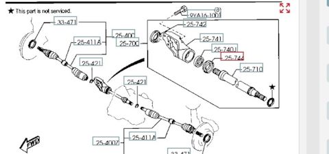 G56025744 Сальник привода 37X62.2X5X12.6 Mazda | Запчасти на DRIVE2