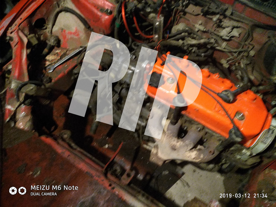 установка двс D13B2 — part 6 — Запуск — Неудача — Honda Civic Hatchback ...