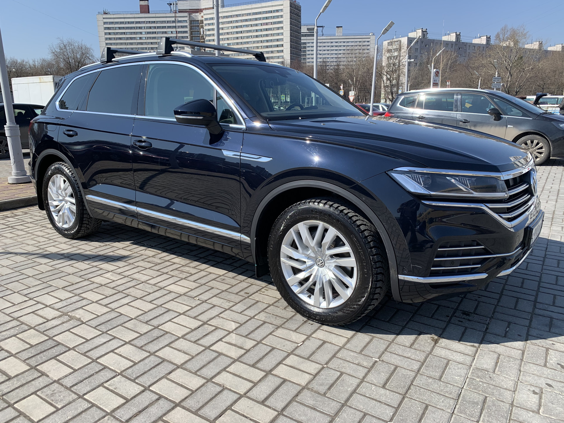 Первое большое ТО (ТО-2) — Volkswagen Touareg (3G), 2 л, 2019 года ...