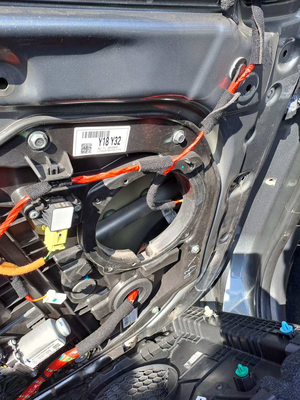 Ограничитель двери — Hyundai Elantra (6G), 1,6 л, 2016 года ...