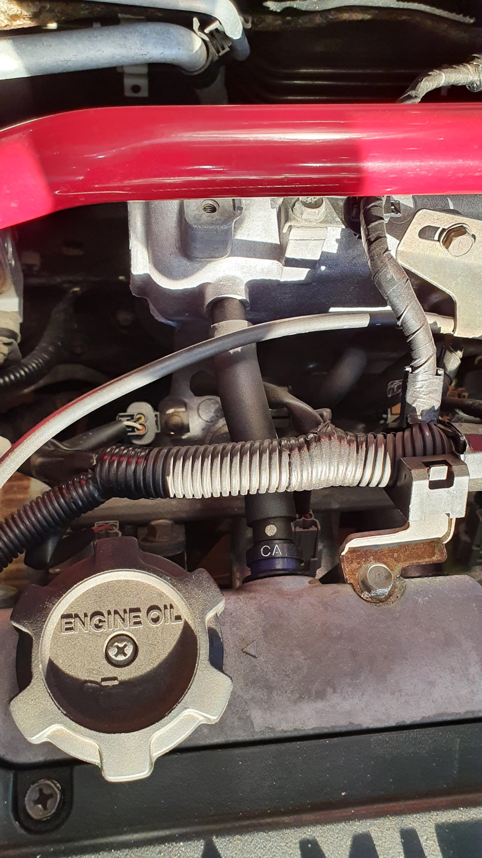 Замена клапана PCV — Mitsubishi Lancer IX, 2 л, 2006 года | запчасти ...