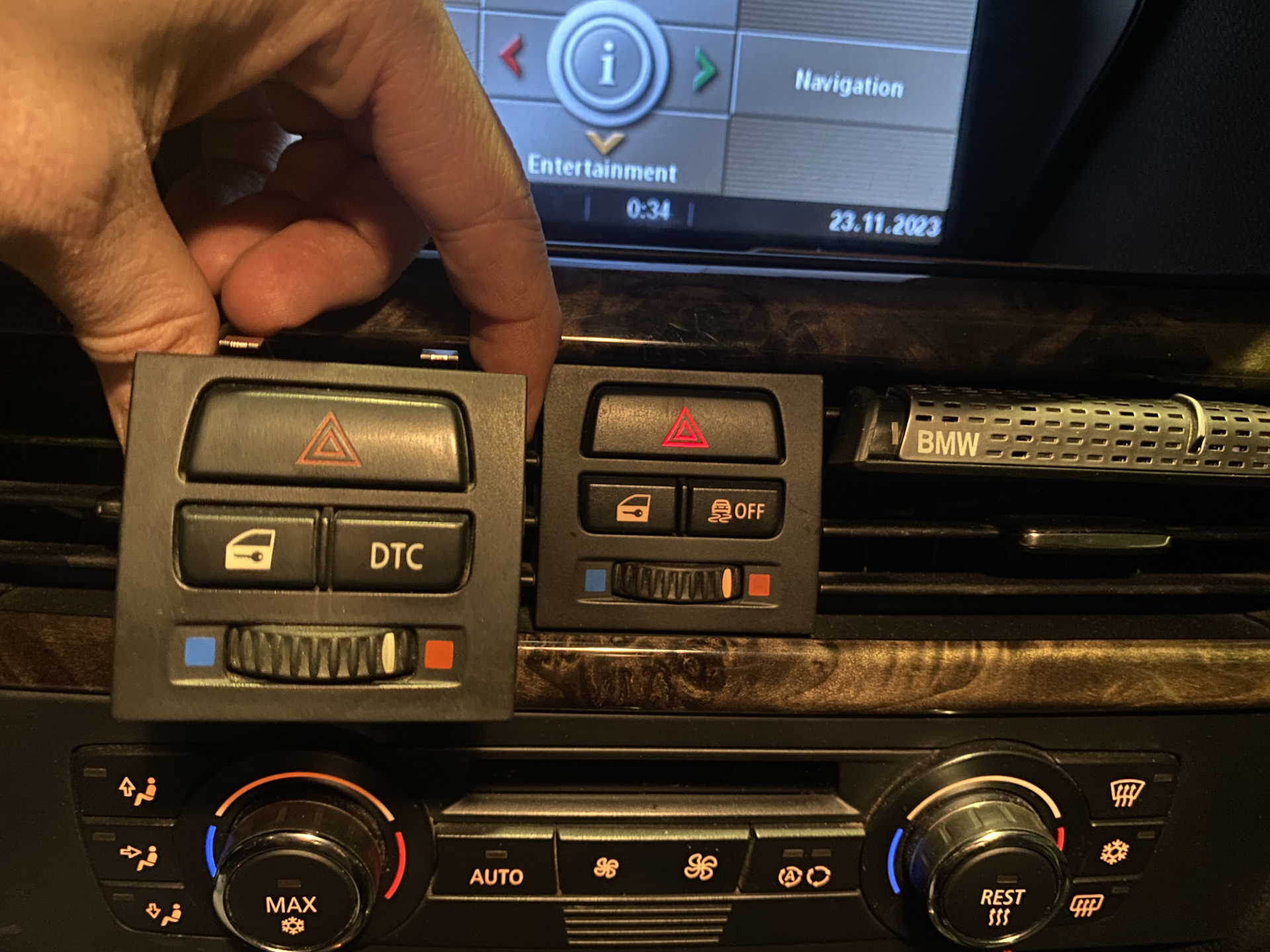 Замена кнопок и блока света — BMW 3 series Coupe (E92), 3 л, 2008 года ...