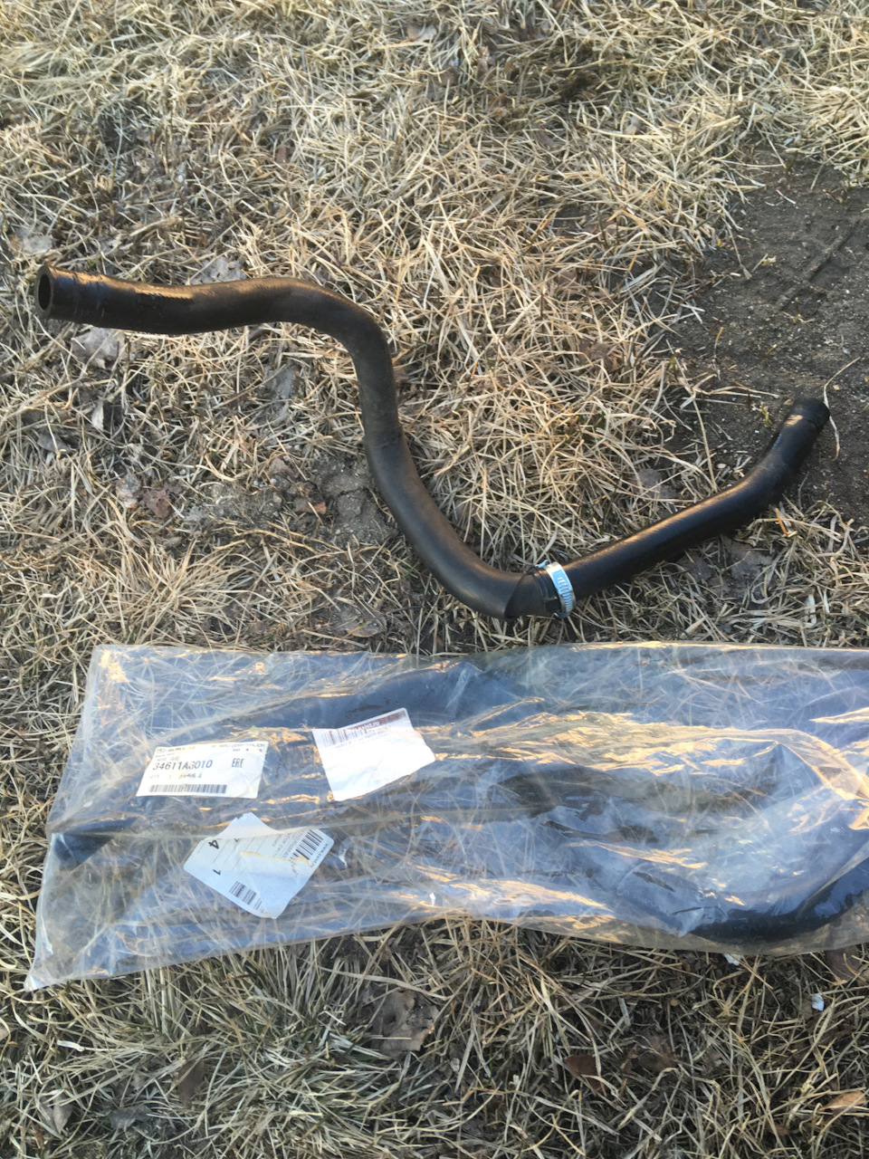 34611AG010 Шланг резиновый для трубки гур, SUBARU | Запчасти на DRIVE2
