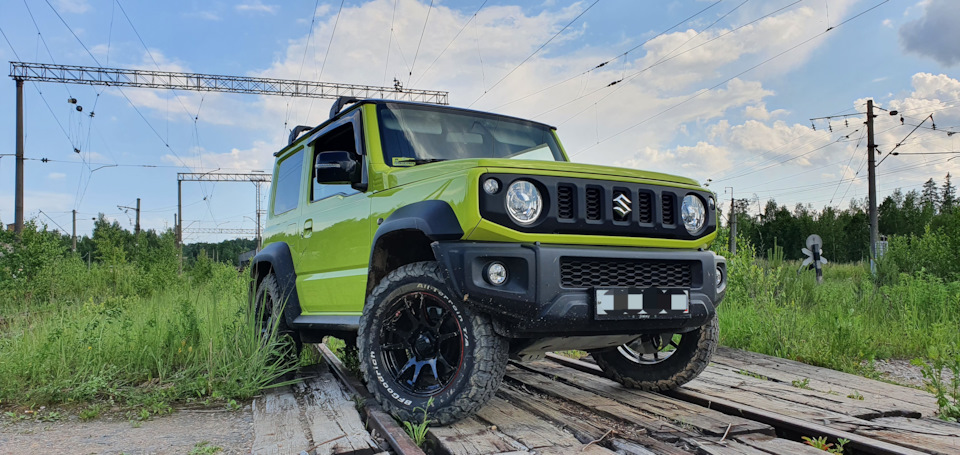 Прогулялись по заброшке на Suzuki Jimny JB74 — Suzuki Jimny (4G), 1,5 л, 2019 года | покатушки ...