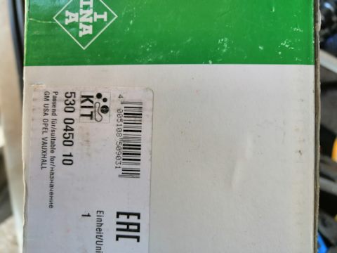 530045010 Комплект ремня ГРМ INA | Запчасти на DRIVE2