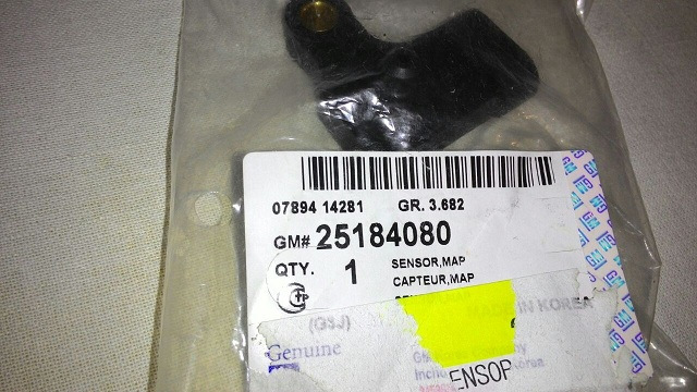 25184080 Датчик давления воздуха GM | Запчасти на DRIVE2