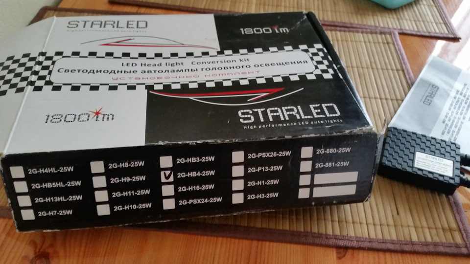 Led лампы в птф — Toyota Land Cruiser Prado 90-series, 3 л, 2000 года ...