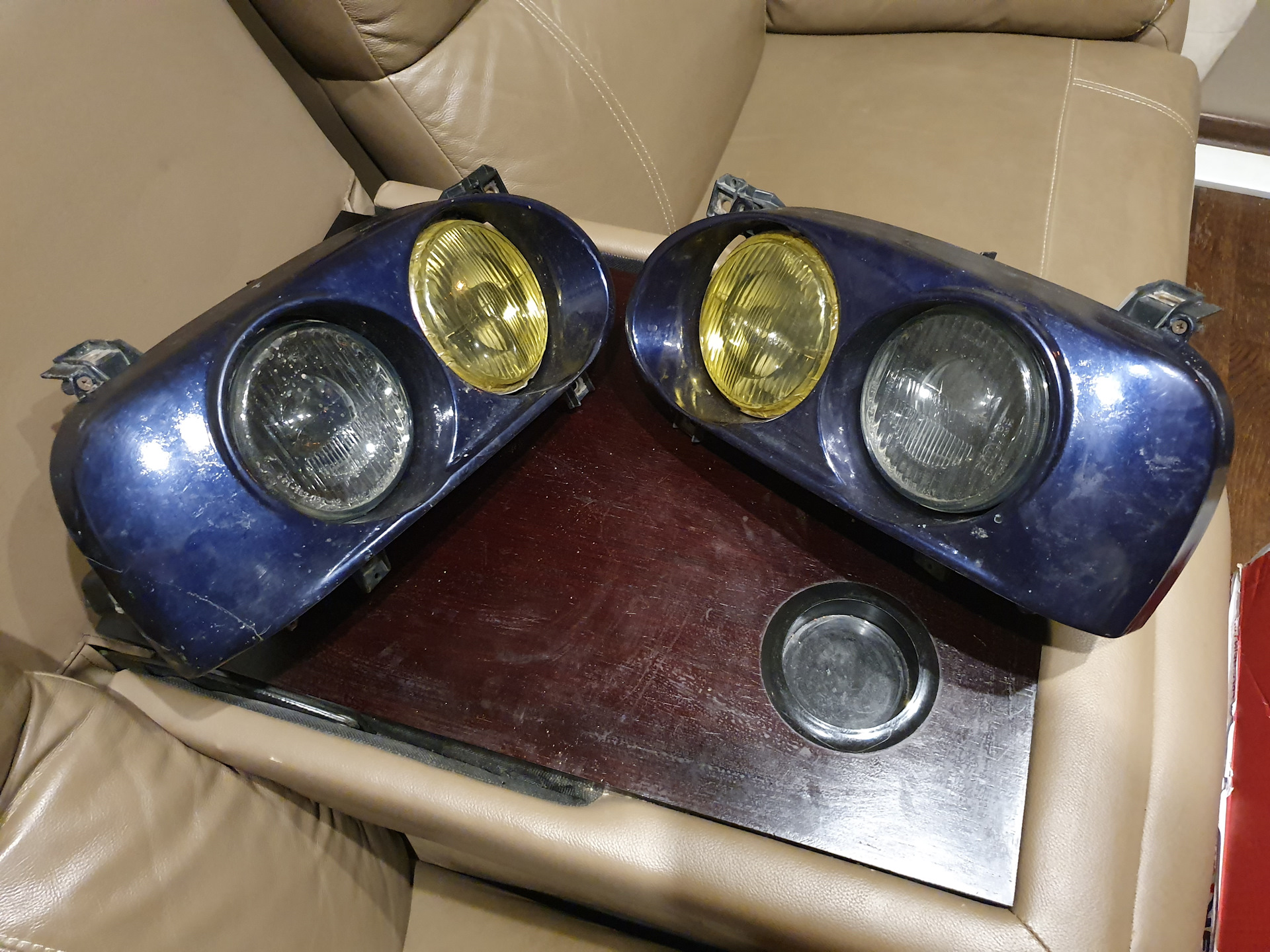 Hella dual round — Volkswagen Golf Mk3, 1,8 л, 1993 года | стайлинг ...