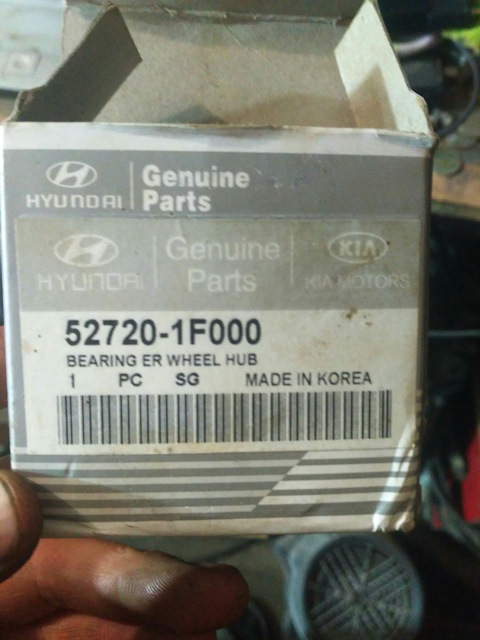 527201F000 ШАРИКОВЫЙ ПОДШИПНИК D=50ММ KIA HYUNDAI | Запчасти на DRIVE2