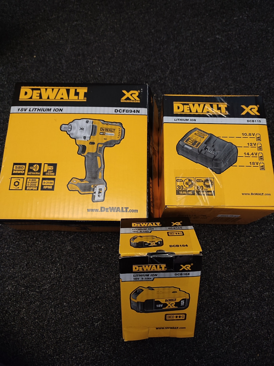 DeWALT DCF894 и DCG405 — DRIVE2