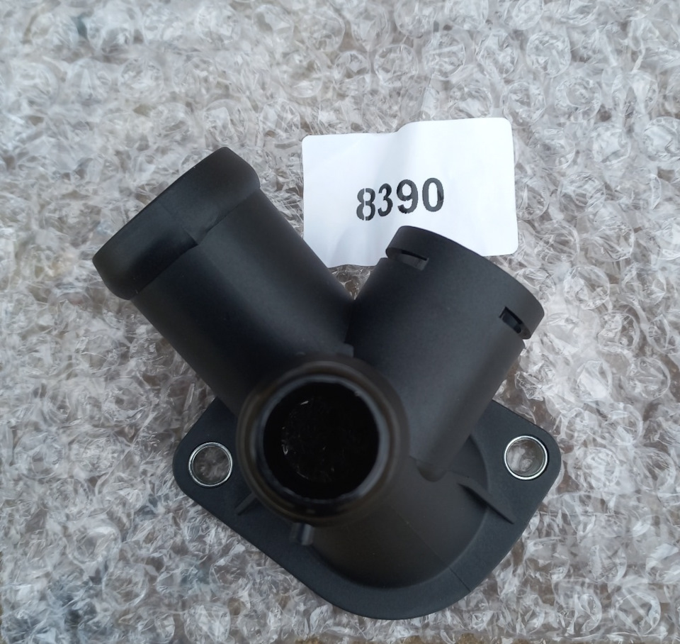 6) Фланец охлаждающей жидкости. Решение проблемы — Audi A4 (B6), 1,6 л ...