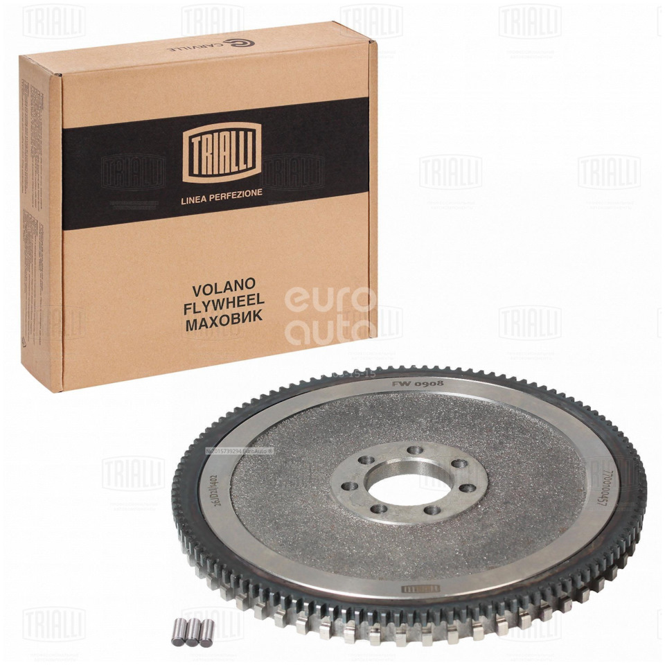 FW0908 Маховик для Лада Largus (12-)/Renault Logan (04-) 1.6i (дв. K4M/K7M) Trialli | Запчасти ...