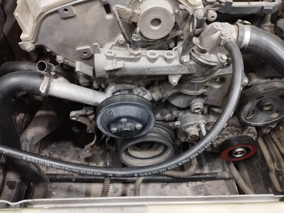 Замена подшипников и ТО — Mercedes-Benz C-Class (W202), 2,3 л, 1997 ...
