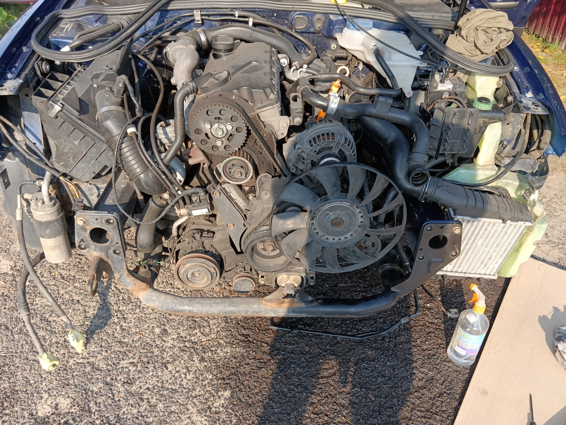 Замена ГРМ, уход от гидронатяжителя. — Volkswagen Passat B5, 1,9 л ...