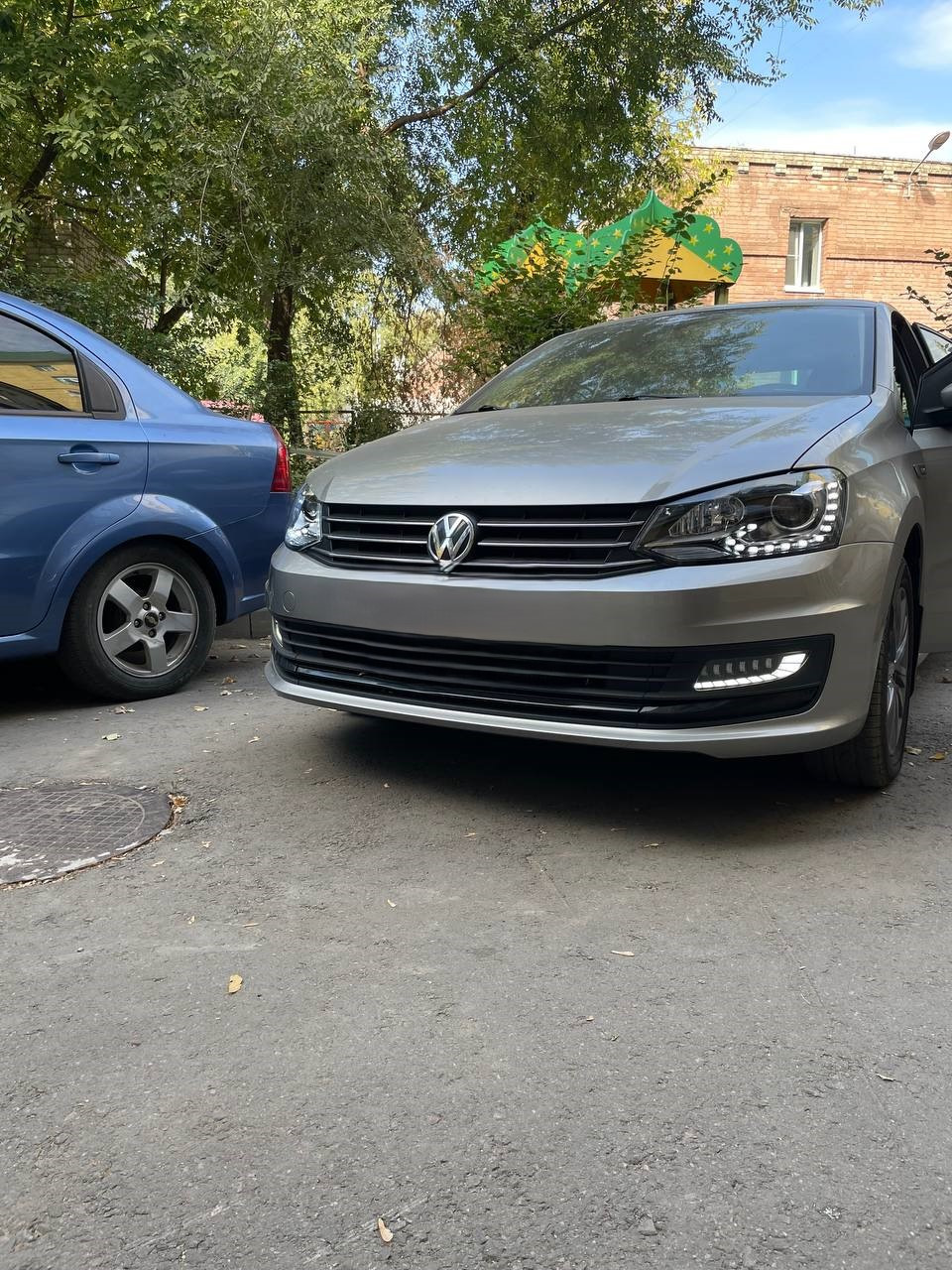 Фары Valeo [реплика] — Volkswagen Polo Sedan, 1,4 л, 2019 года | тюнинг ...