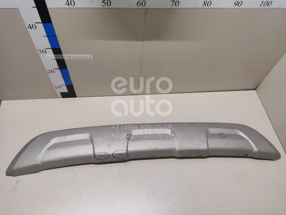 850703718R Молдинг бампера зад RENAULT | Запчасти на DRIVE2