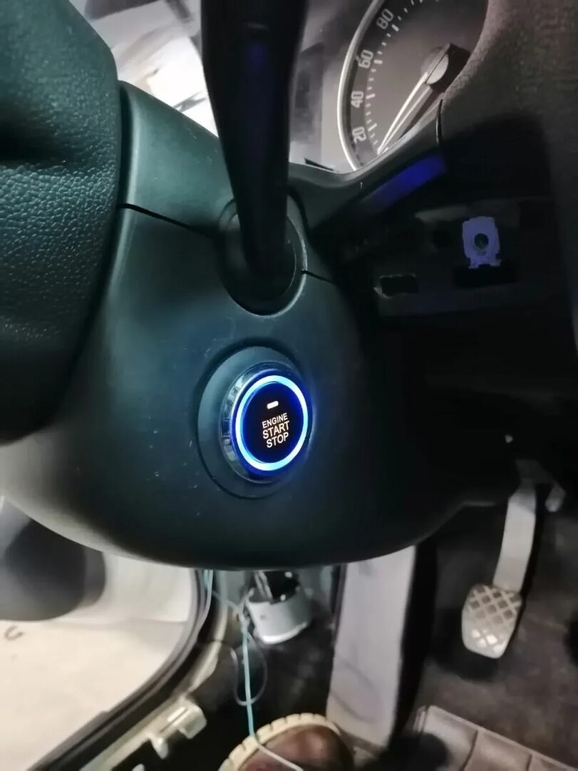 Замена замка зажигания на кнопку — Skoda Octavia A5 Mk2, 1,6 л, 2011 ...