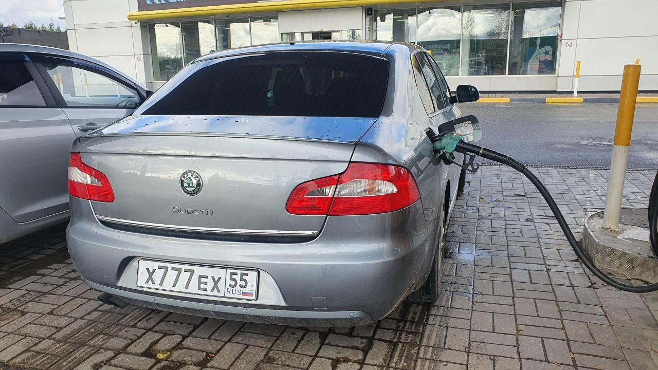 Skoda Superb Mk2 1.8 бензиновый 2012 | gray scum на DRIVE2