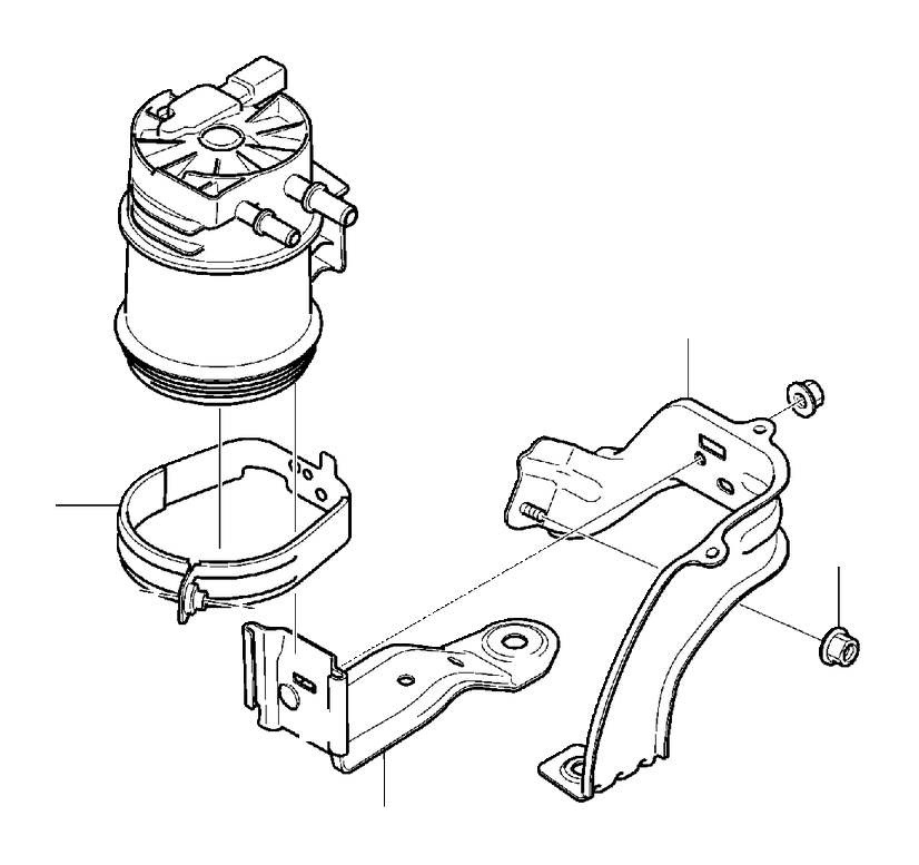 31302682 Фильтр топливный (KC, KL, KX) Volvo | Запчасти на DRIVE2