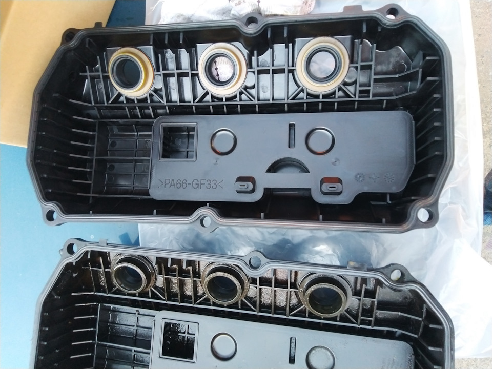 Клапанная крышка часть 2 — Mitsubishi Outlander XL, 3 л, 2007 года ...