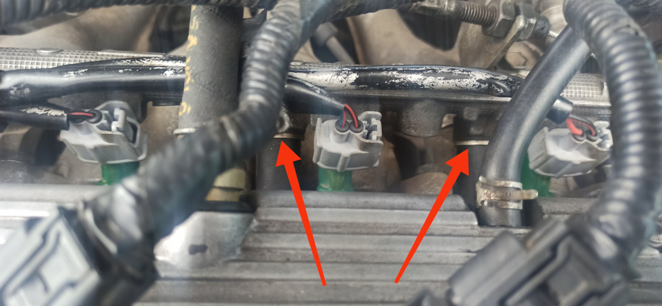 Форсунки от 1NZ-FE зелёные и ЭБУ от 3S-FE на 7А-FE — Toyota Carina (7G ...