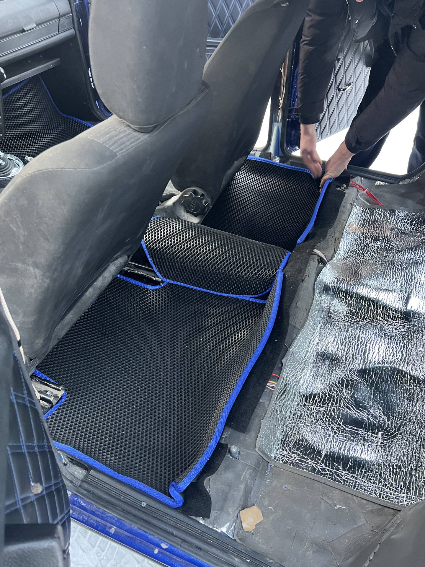 Салон моей 2106💙 — Lada 2106, 1,7 л, 1976 года | тюнинг | DRIVE2