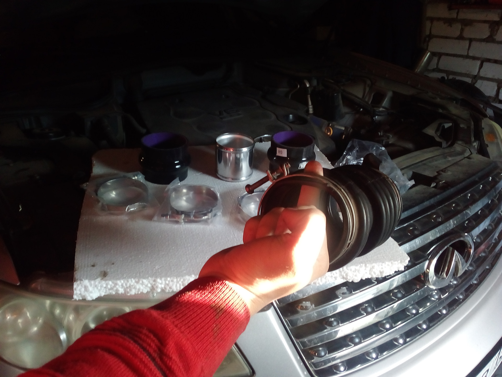 Большое летнее ТО — Infiniti FX (1G), 3,5 л, 2004 года | плановое ТО ...