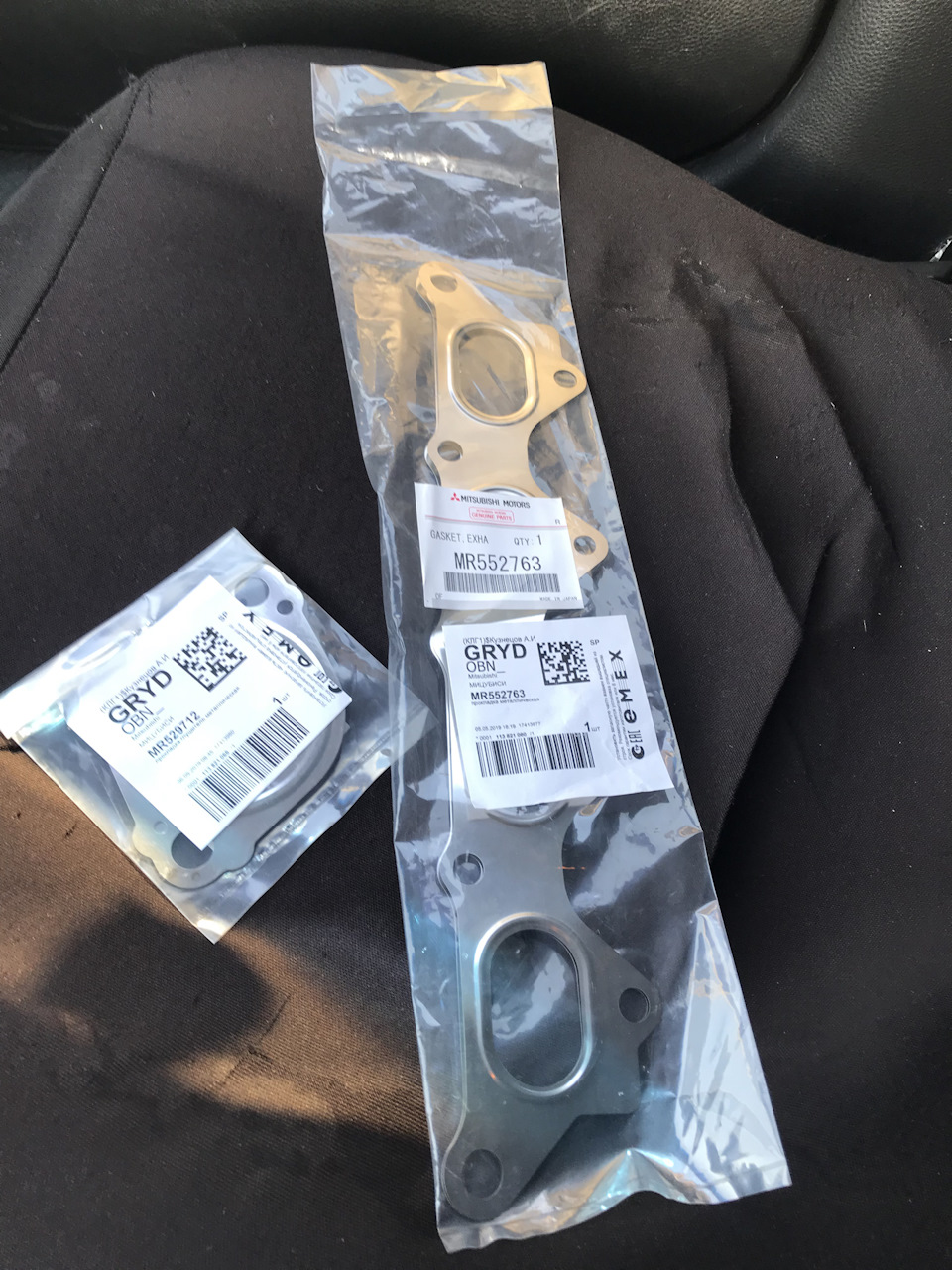 MR552763 Прокладка выпускного коллектора Mitsubishi | Запчасти на DRIVE2