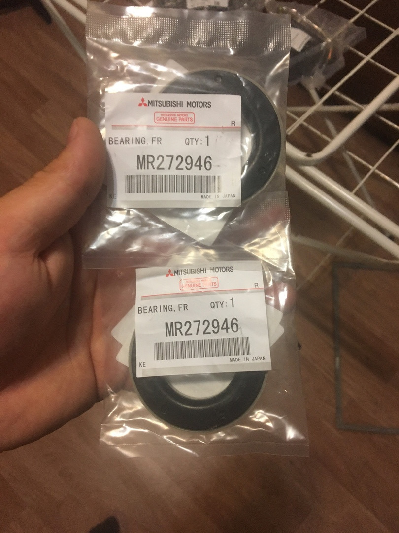 Вернул опоры в сток, но дело было не в них — Mitsubishi Lancer IX, 1,6 ...