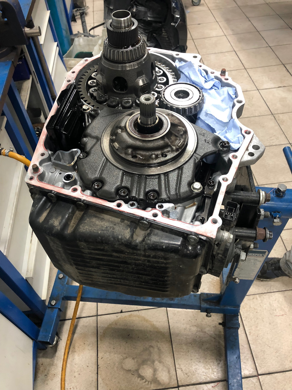 ГЛАВА 1. АКПП TF-80SC GEN.2 ЗАМЕНА УПЛОТНИТЕЛЬНЫХ КОЛЕЦ — Volvo XC70 ...